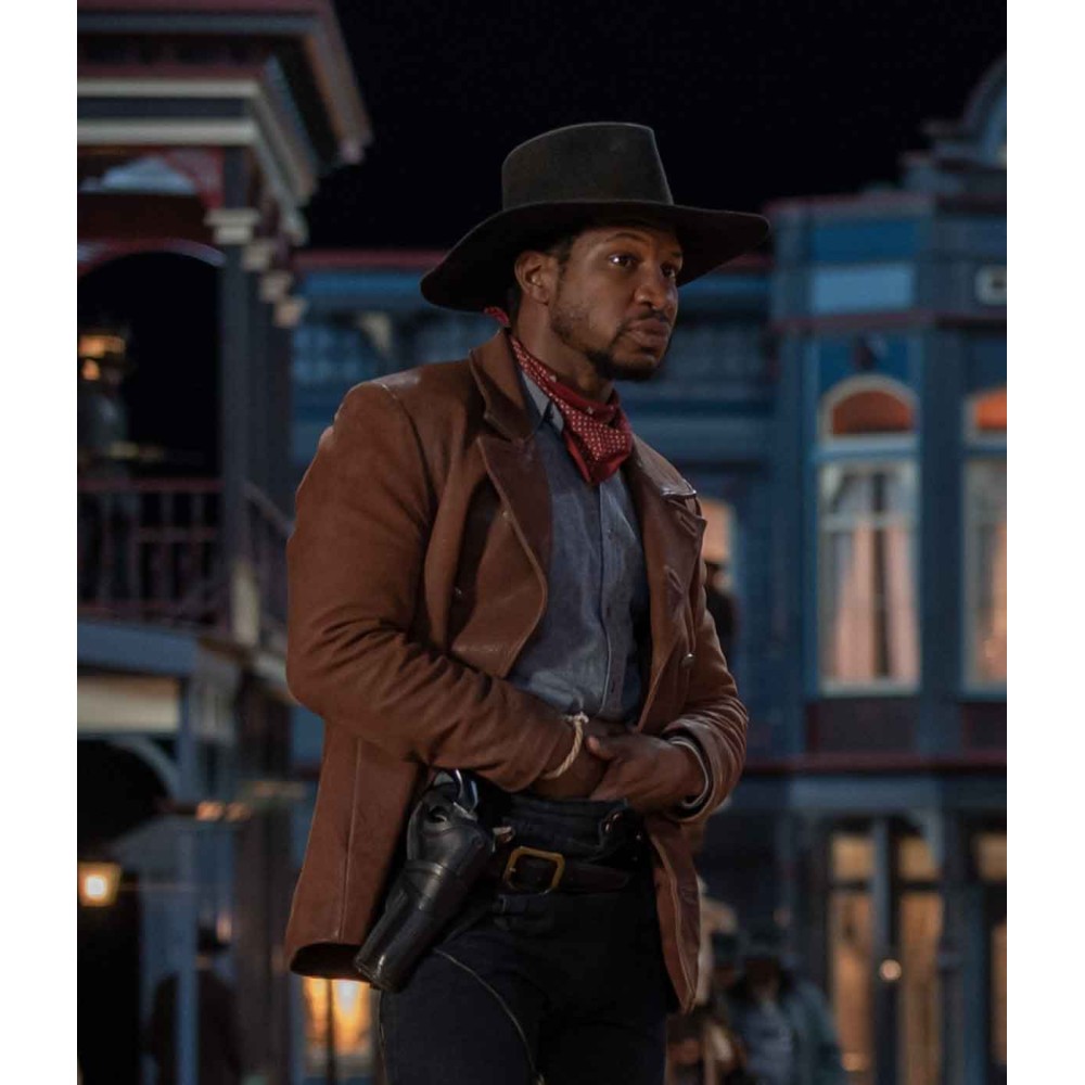 The Harder They Fall Nat Love Jacket | Jonathan Majors Jacket