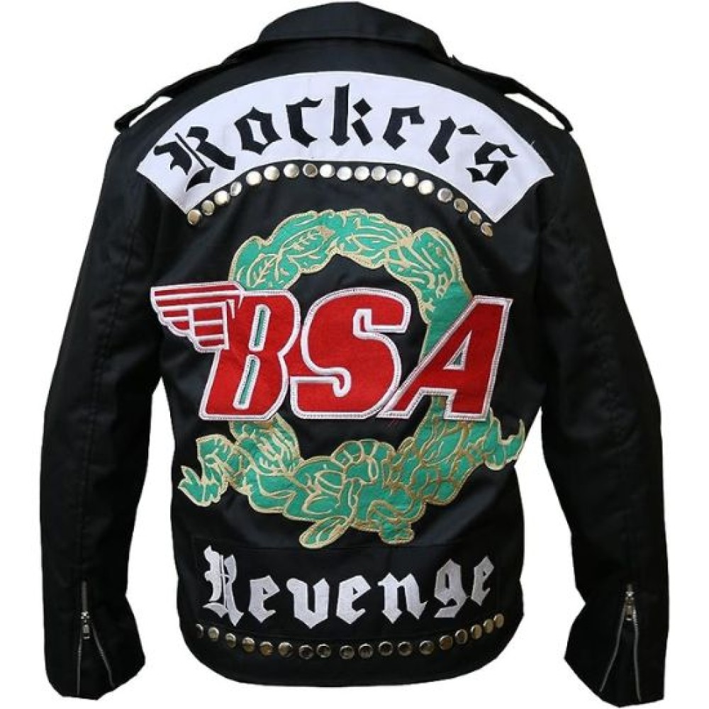 Rockers Revenge Leather Jacket | Bsa Faith George Michael Jacket