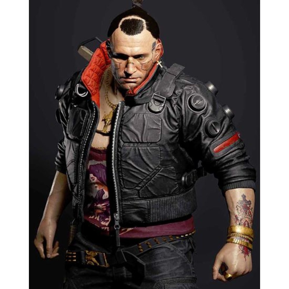 Cyberpunk Jason Hightower Jacket | Jackie Welles Leather Jacket