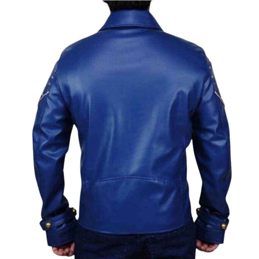 Descendants Blue Jacket | King Ben Leather Jacket
