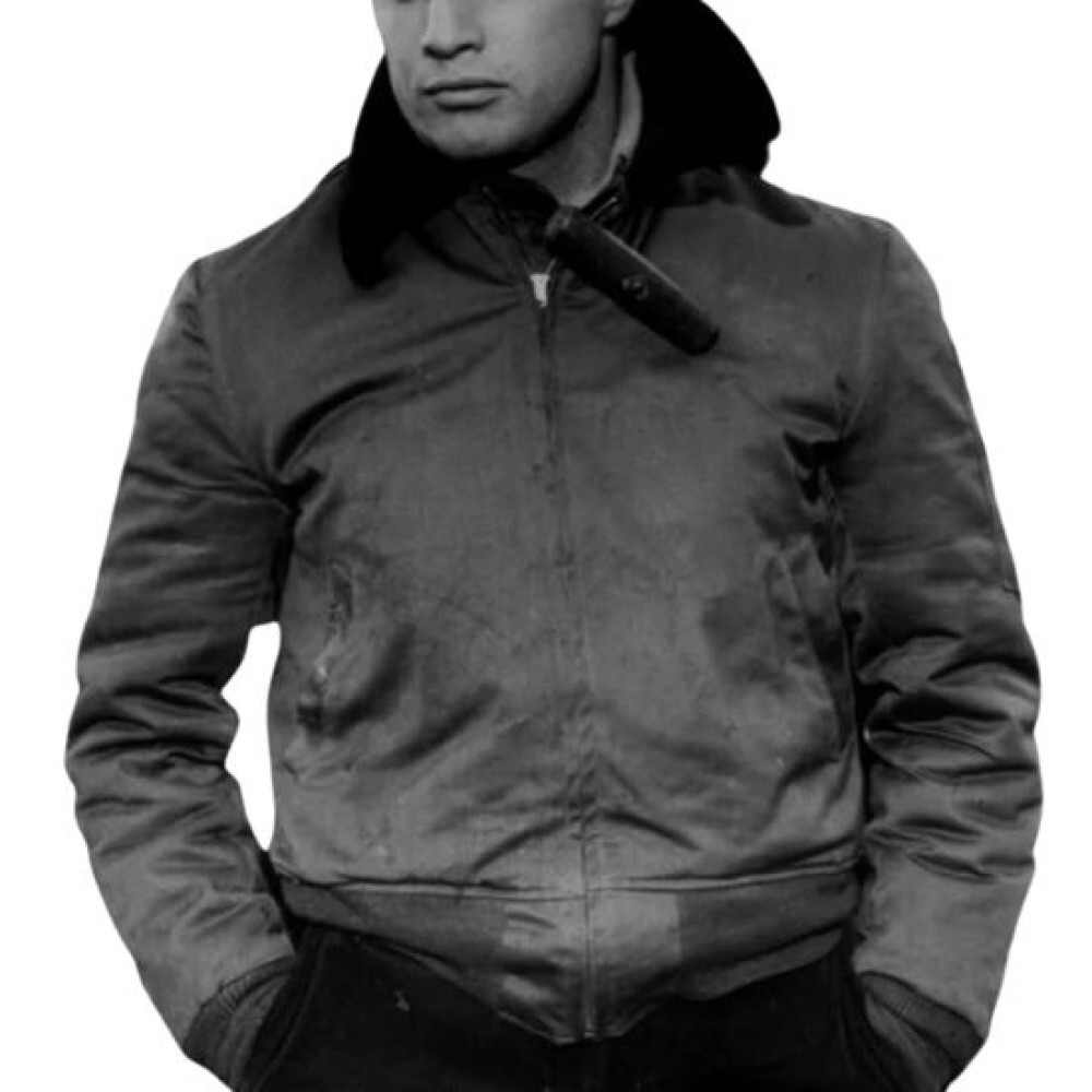 On The Waterfront Marlon Jacket | Terry Malloy Leather Jacket