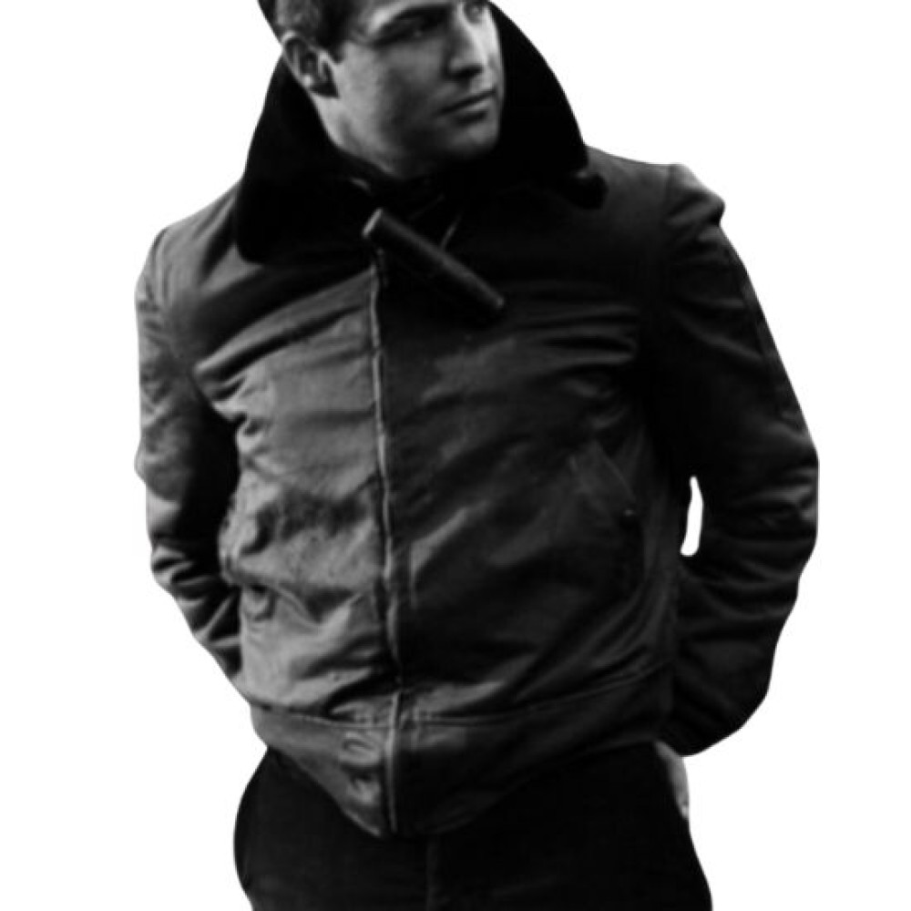 On The Waterfront Marlon Jacket | Terry Malloy Leather Jacket