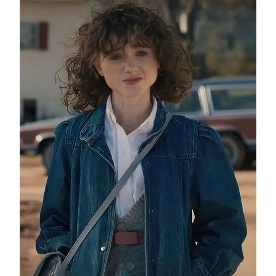 Stranger Things S04 Denim Jacket | Nancy Wheeler Blue Jacket