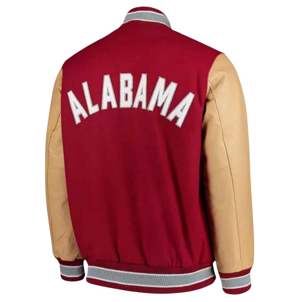 Alabama Red Varsity Jacket | Crimson Tide Jacket