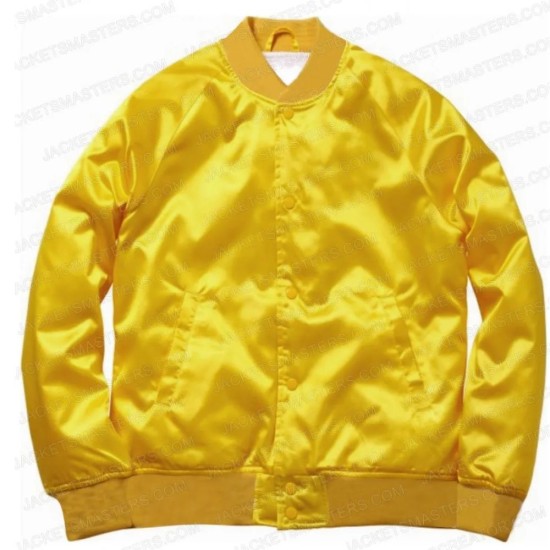 The Warriors Yellow Jacket | Electric Eliminators Varsity Jacket