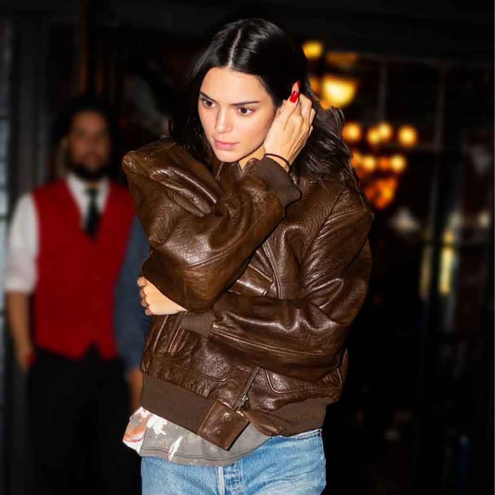 Kendall Jenner Leather Jacket | Kendall Jenner Jacket