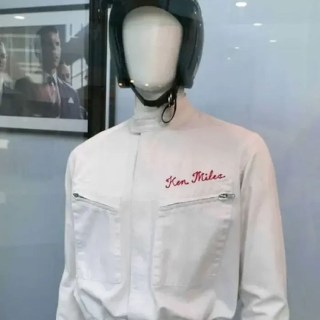 Ford v Ferrari Ken Miles Jacket | Christian Bale Cotton Jacket